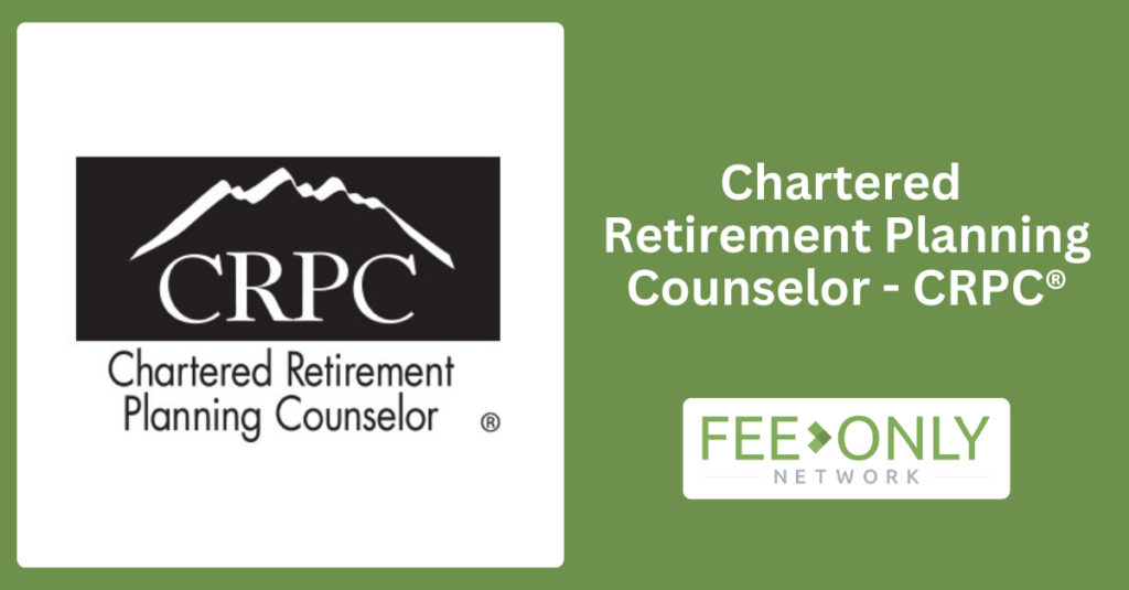 Understanding the Chartered Retirement Planning Counselor (CRPC ... Understanding the Chartered Retirement Planning Counselor (CRPC ...